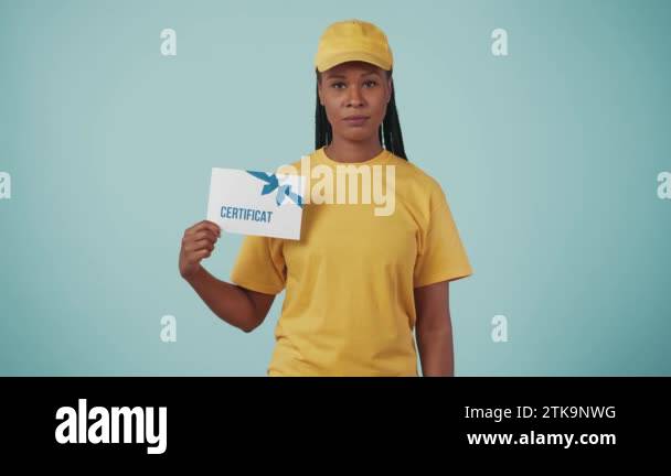 Smiling woman receiving certificate Stock Videos & Footage - HD and 4K ...