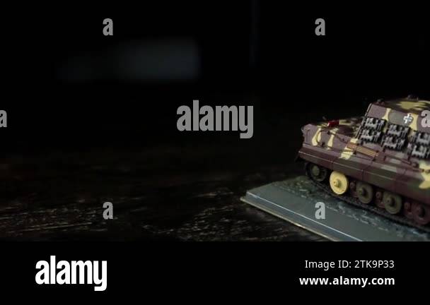 artistic miniature of the King Tiger Tank, this German heavy tank from ...