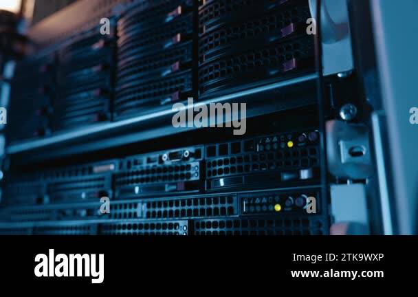 Server rack supercomputer hardware Stock Videos & Footage - HD and 4K ...