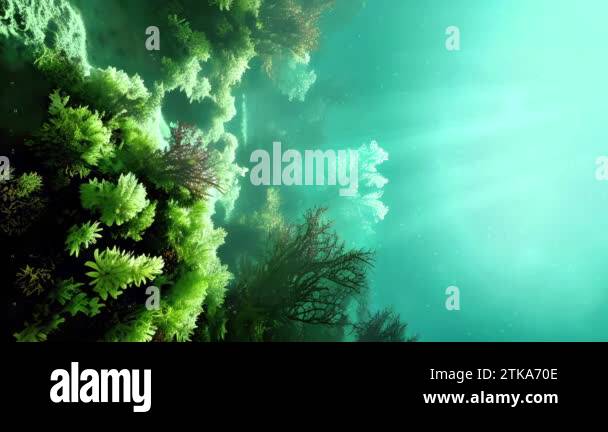 Seaweed and plants on the ocean floor Stock Videos & Footage - HD and ...