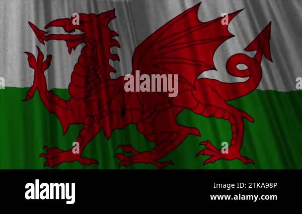 Welsh national official flag patriotic Stock Videos & Footage - HD and ...