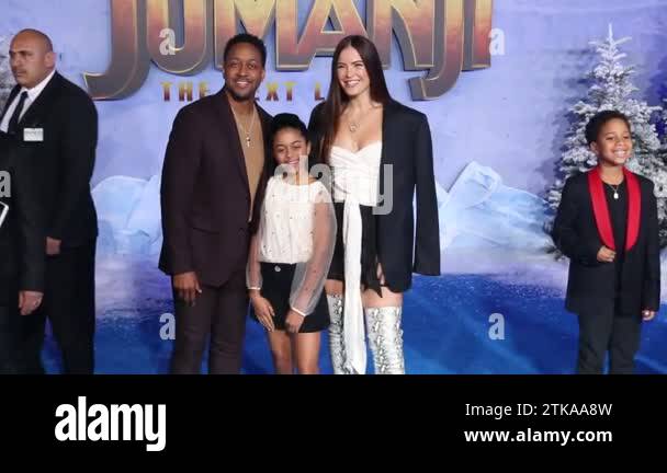 Jaleel White, Samaya White and Shannon Decker at the World premiere of ...