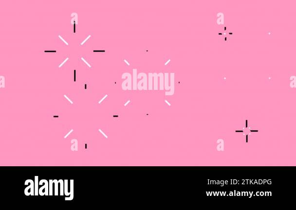 Motion graphics line firework background. Alpha channel. Fireworks ...