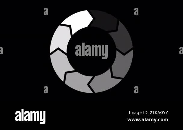 Loading Circle, Video. Loading Animation Icon on Transparent Background ...