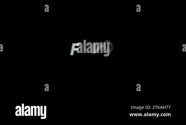 Favor text animation on black background. Modern text animation ...