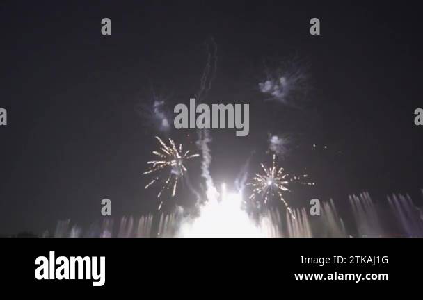 realistic glowing fireworks for celebration background Huge Colorful ...