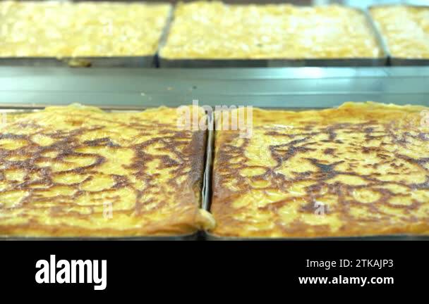Turkish Traditional food. Delicious Turkish food; Tray pastry; (Turkish ...