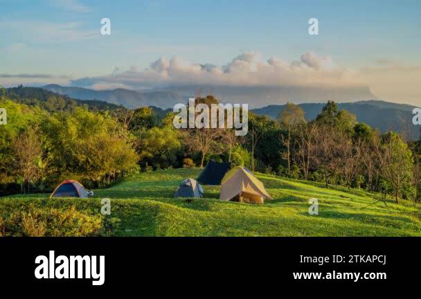 Chiang Mai, Thailand - 4 December 2022 - View of Doi Luang Chiang Dao, the third highest ...