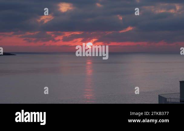 Dawn view mediterranean sea Stock Videos & Footage - HD and 4K Video ...