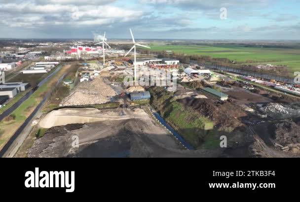 Landfill type of waste disposal site where solid waste materials and ...