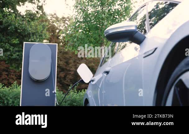 Electric Vehicle Charging Points. Shot of modern electric power ... Electric Vehicle Charging Points. Shot of modern electric power ...