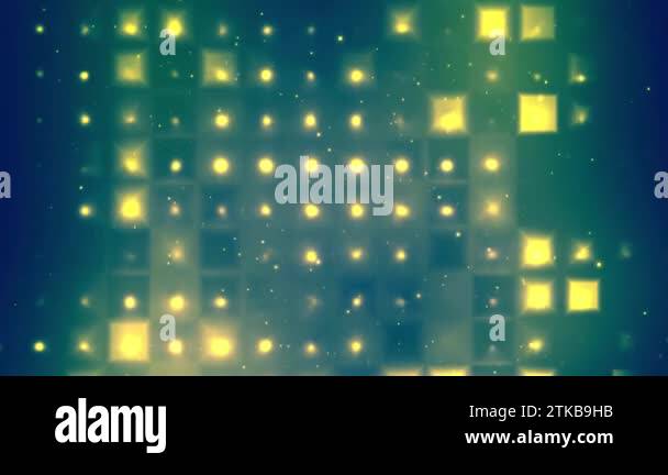 Lights and Boxes Blinking Animation with Seamless Loop Stock Video ...