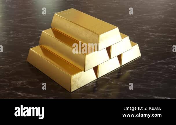 Pan around slow motion high angle computer generated 3D render ...