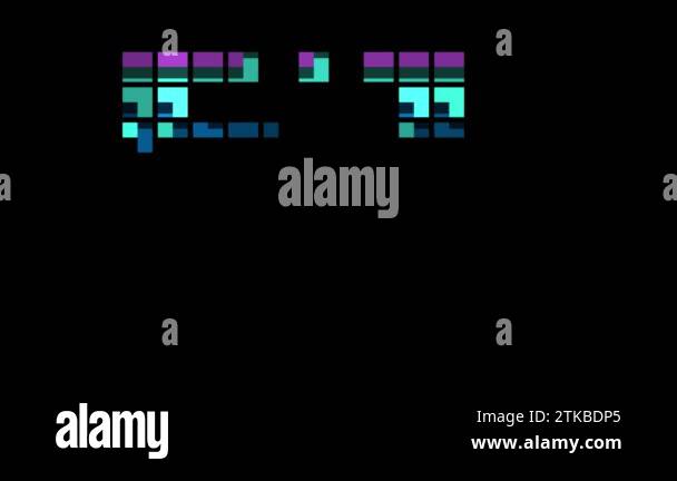 Pixel numeral 51 in retro style, number fifty one, alpha channel Stock ...