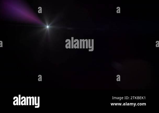 Abstract multicolored optical lens flares shine light burst animation ...