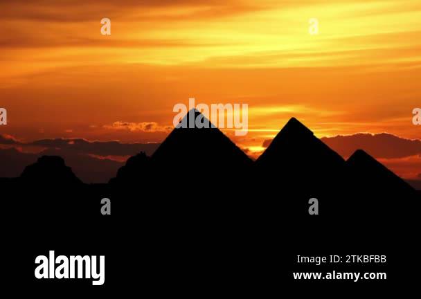 Great pyramids of giza sunrise Stock Videos & Footage - HD and 4K Video ...
