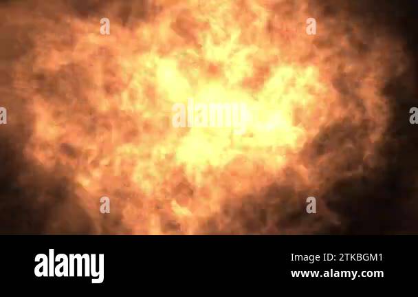 Fast motion fire flame burning effect background. 4k resolution 2D ...