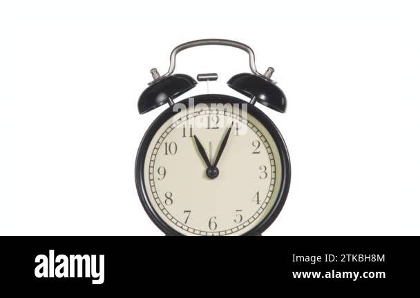 Time to Get High Profits. The hands of the clock rotate rapidly on the ...