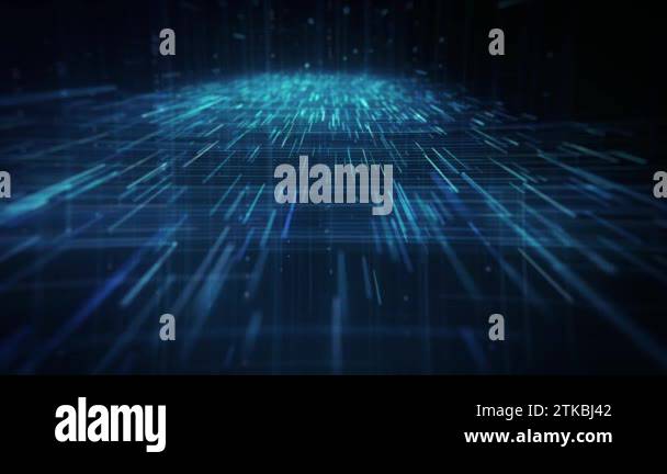 Hitech Space Scifi Network Background/ 4k animation of an abstract ...