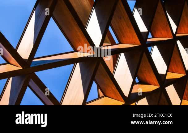 Wood wooden timber frame construction architecture Stock Videos ...