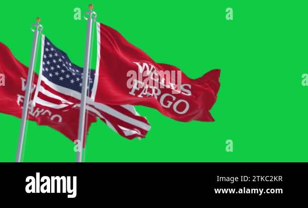 San Francisco, US, Aug. 1 2023: Wells Fargo bank and the United States ...