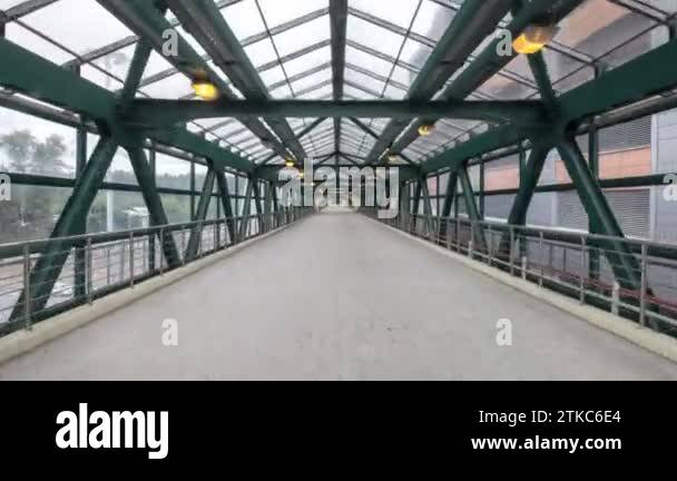 Pedestrian steel bridge Stock Videos & Footage - HD and 4K Video Clips ...