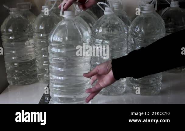 Bottled water drinking can Stock Videos & Footage - HD and 4K Video ...