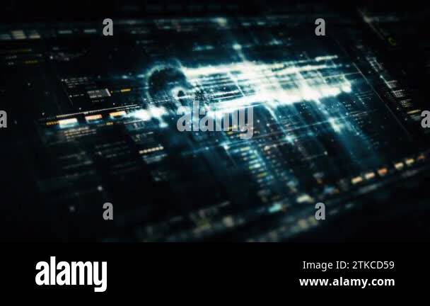 Vertical format: Advanced data matrix simulation with a dynamic and immersive display of ...