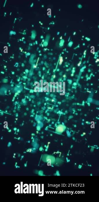 Abstract technology big data background concept. Transfer and storage ...