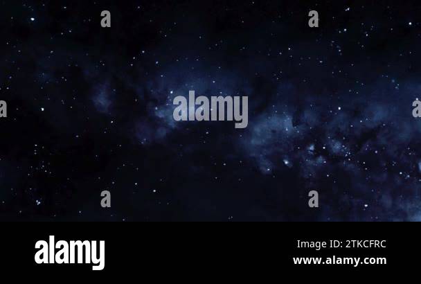 Animated Space galaxy background. 3d space with colorful milky way ...