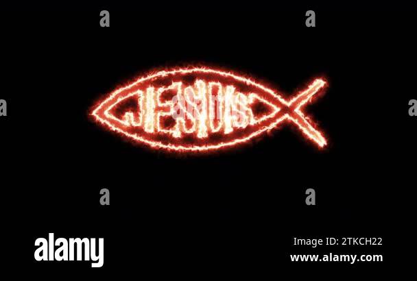 Jesus fish symbol inside Stock Videos & Footage - HD and 4K Video Clips ...