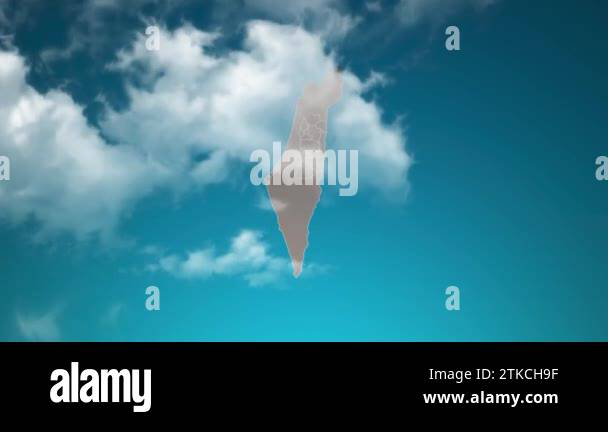 palestine country map with zoom in Realistic Clouds Fly Through. camera ... palestine country map with zoom in Realistic Clouds Fly Through. camera ...