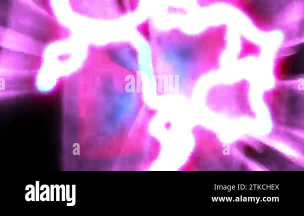 Pink flow with ray abstract animation curve streak animation. 4k ...