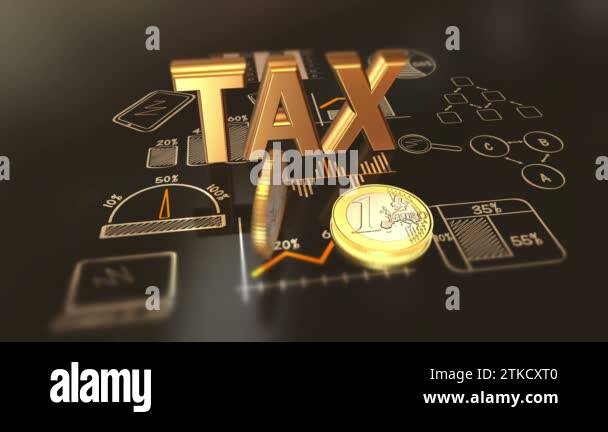 Calculation and payment of taxes and financial budget, economics and ...