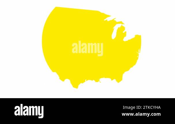 Vector usa map Stock Videos & Footage - HD and 4K Video Clips - Alamy