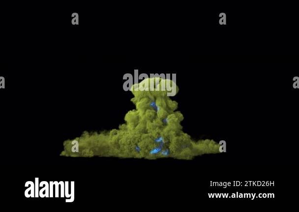 4k Sci Fi futuristic explosion or a magical explosion with electric ...