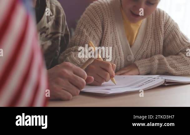 School girl homework uniform Stock Videos & Footage - HD and 4K Video ...