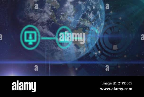 Animation flowchart icons loading circles Stock Videos & Footage - HD and 4K Video Clips - Alamy