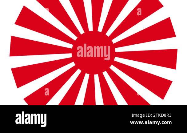 Imperial Japanese Army Flag, Rising Sun Flag, Empire of Japan Flag with ...