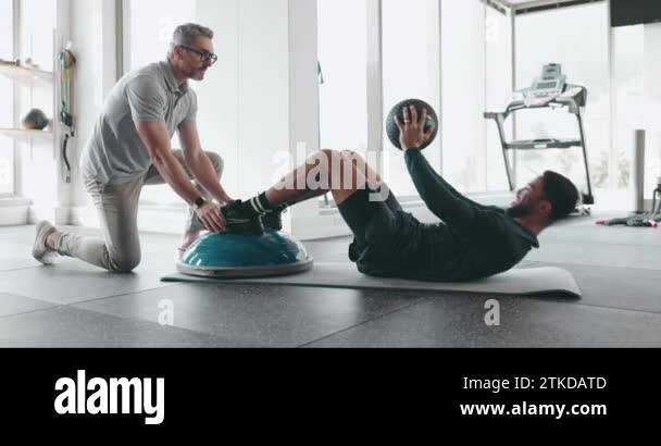 Physio ball exercise Stock Videos & Footage - HD and 4K Video Clips - Alamy