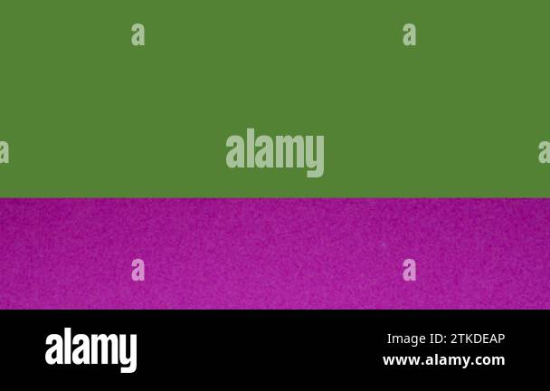 Purple paper on green screen chroma key background. 4k paper animation ...