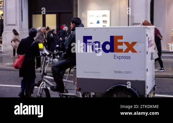 Fedex cargo bike Stock Videos & Footage - HD and 4K Video Clips - Alamy