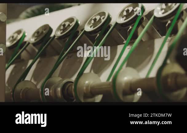 The glass enters the machine on rollers and undergoes a hardening ...