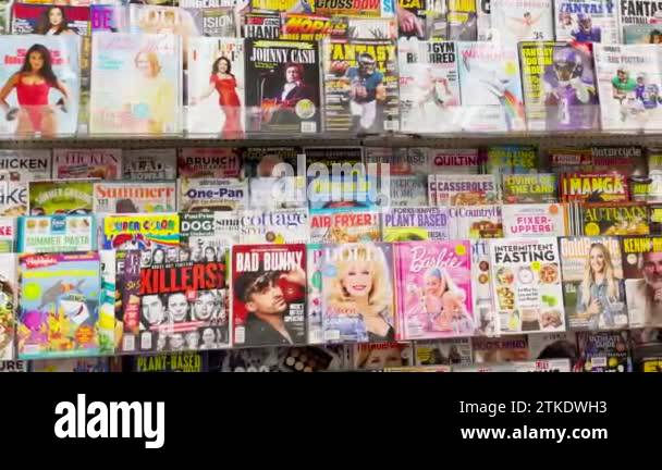 Actress magazine cover page Stock Videos & Footage - HD and 4K Video ...