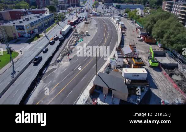 Progress of tunnelling project at Eglinton and Midland, Scarborough ...