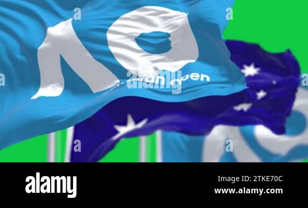 Melbourne, AU, Dec 2022: Australian Australian Open and Australian ...