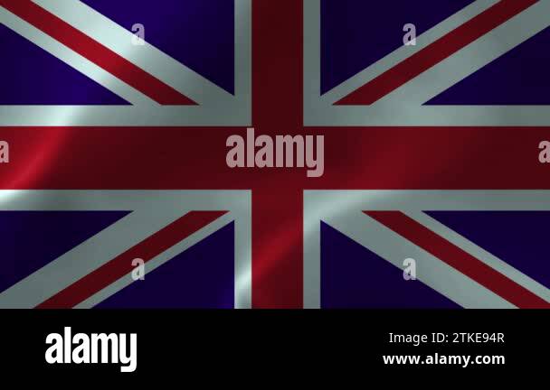 national flag animation motion background. fabric textie texture satin ...