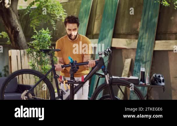 Male cyclist carrying bicycle Stock Videos & Footage - HD and 4K Video ...