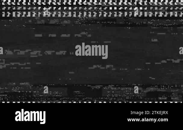 Old vintage background - Static noise effect - Analog television ...