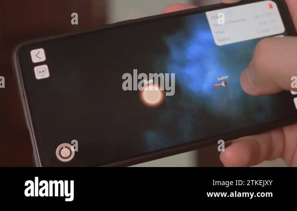 Simulation of Solar System. Interraction between the Sun and the ...